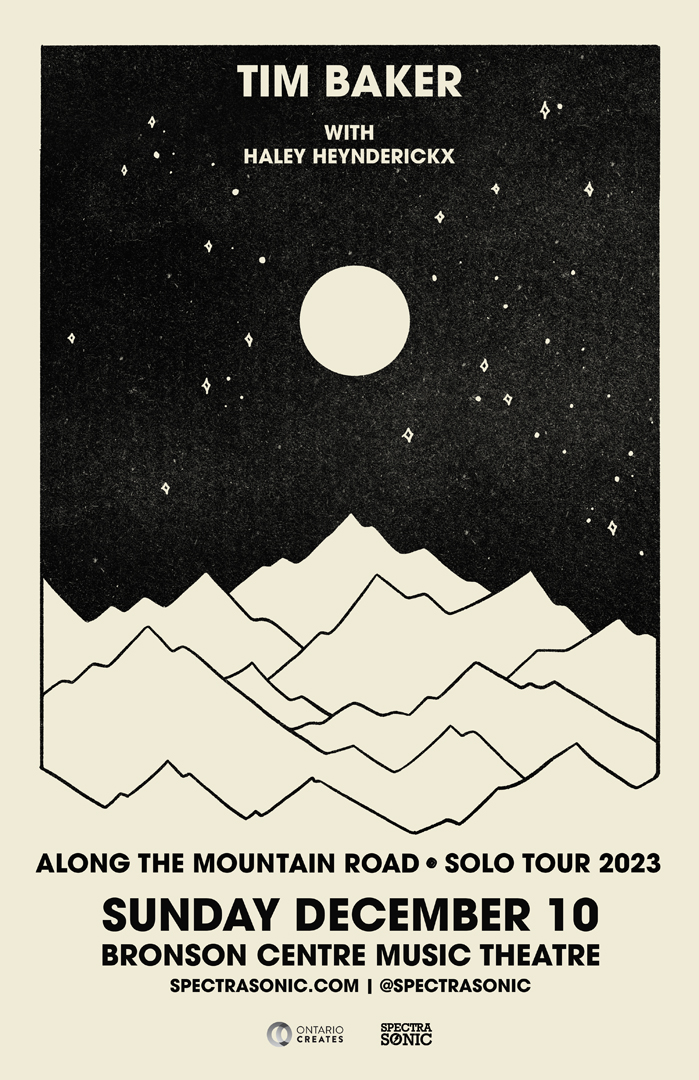 Tim Baker – Along The Mountain Road Tour - The Bronson Music Theatre