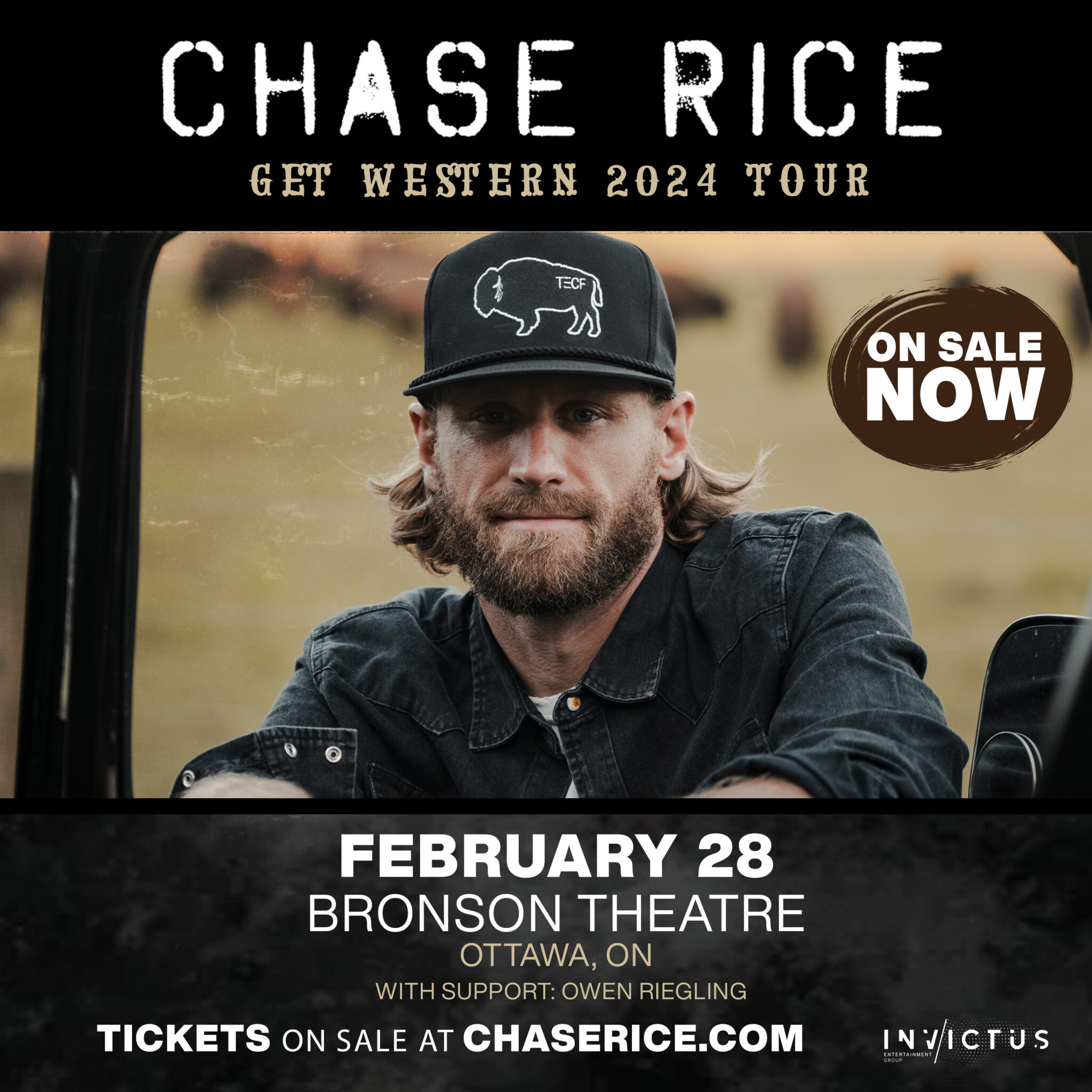 CHASE RICE - The Bronson Music Theatre